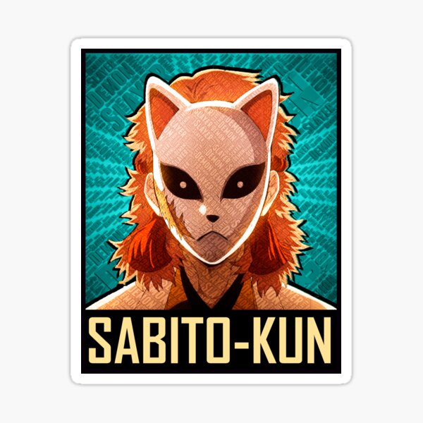 "Sabito" Sticker by simouser | Redbubble