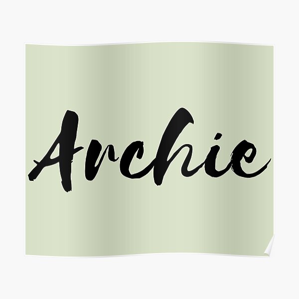 Archie Baby Posters | Redbubble