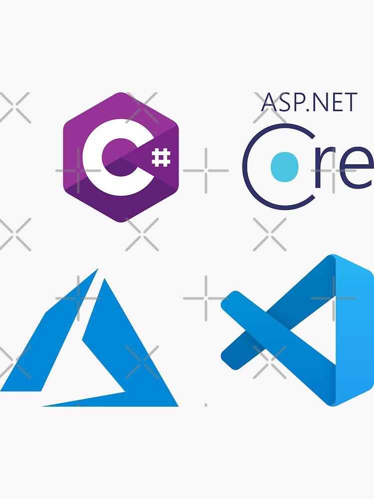 "ASP.NET Core Development Combo Pack" Sticker for Sale by devstick ...