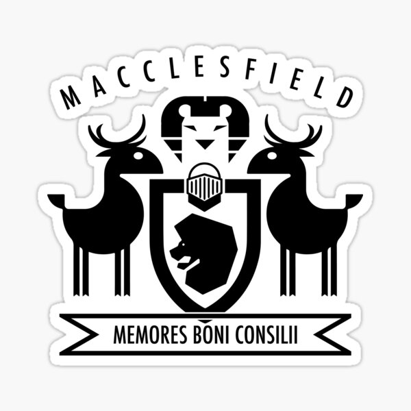 "MACCLESFIELD, COAT OF ARMS" Sticker for Sale by axelle1410 | Redbubble