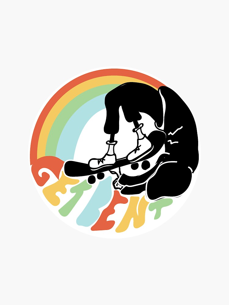 "GET BENT" Sticker for Sale by oliverobertson | Redbubble
