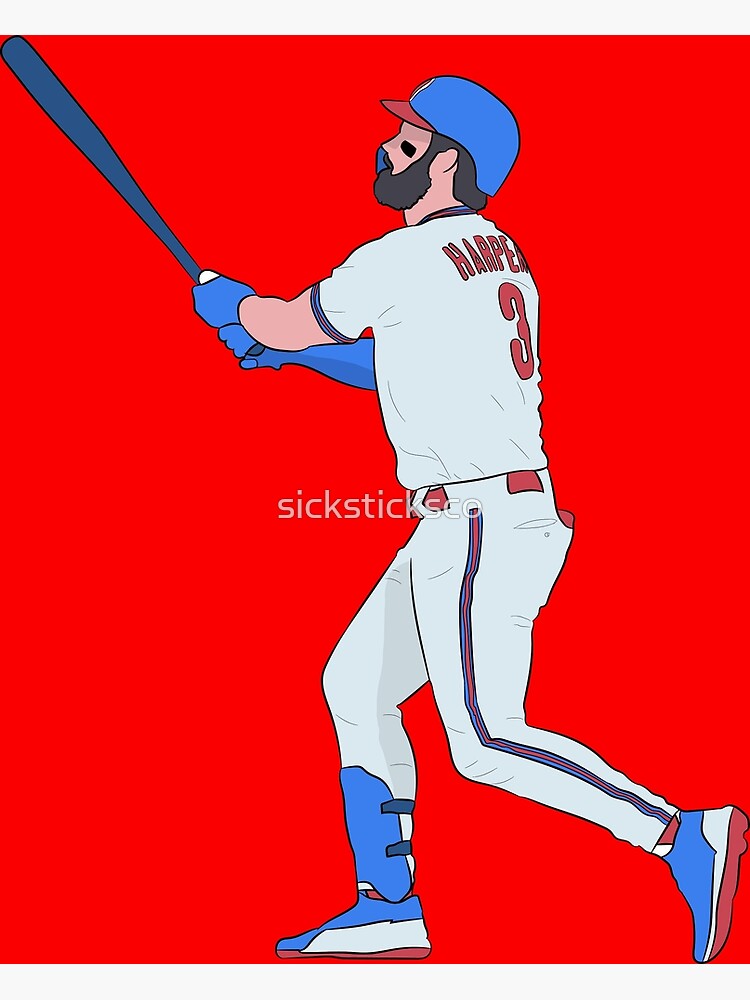 "Bryce Harper" Poster for Sale by sicksticksco | Redbubble