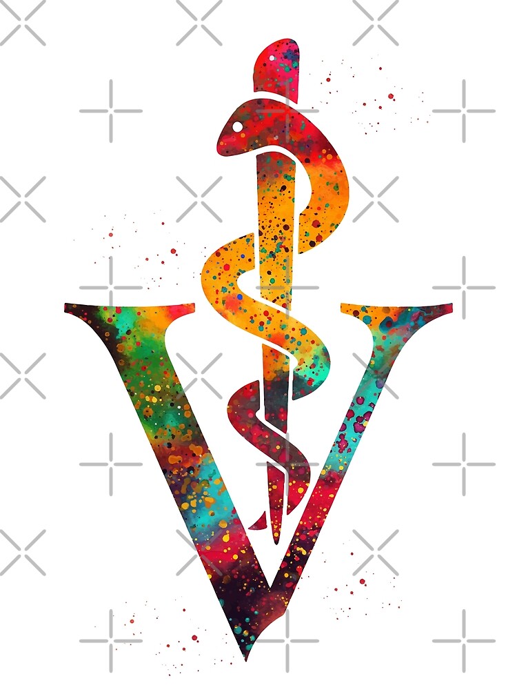 "Veterinary Symbol" by erzebetth | Redbubble