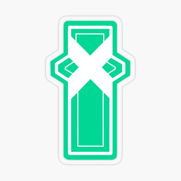 "Aegis core crystal" Sticker by TabletsAndInk | Redbubble