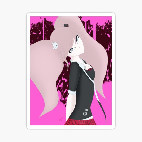 "Serious Junko" Sticker for Sale by artsyhali | Redbubble