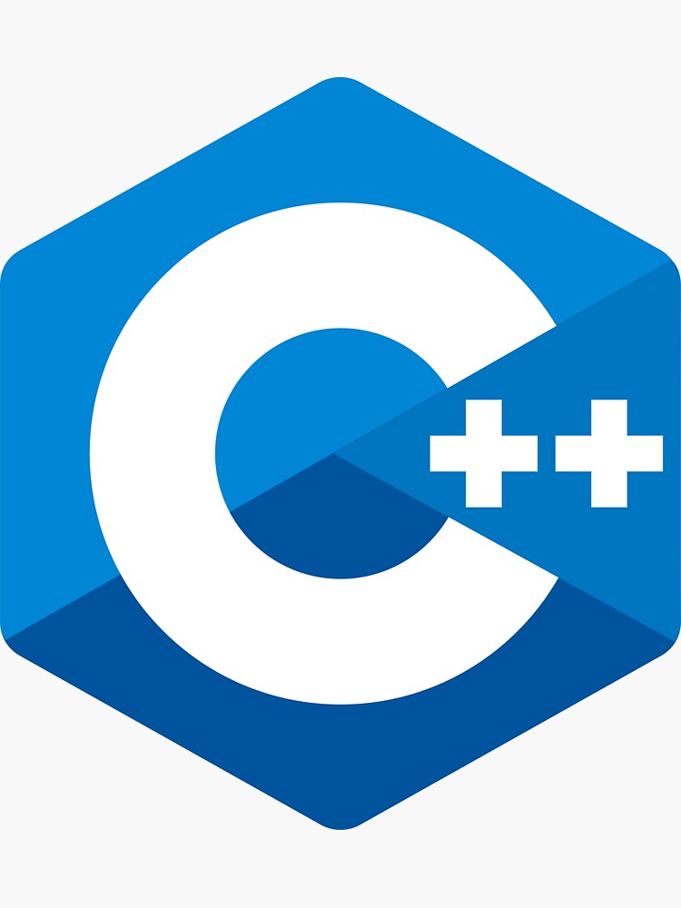 "C++ Lang" Sticker for Sale by DoWhileTrue | Redbubble