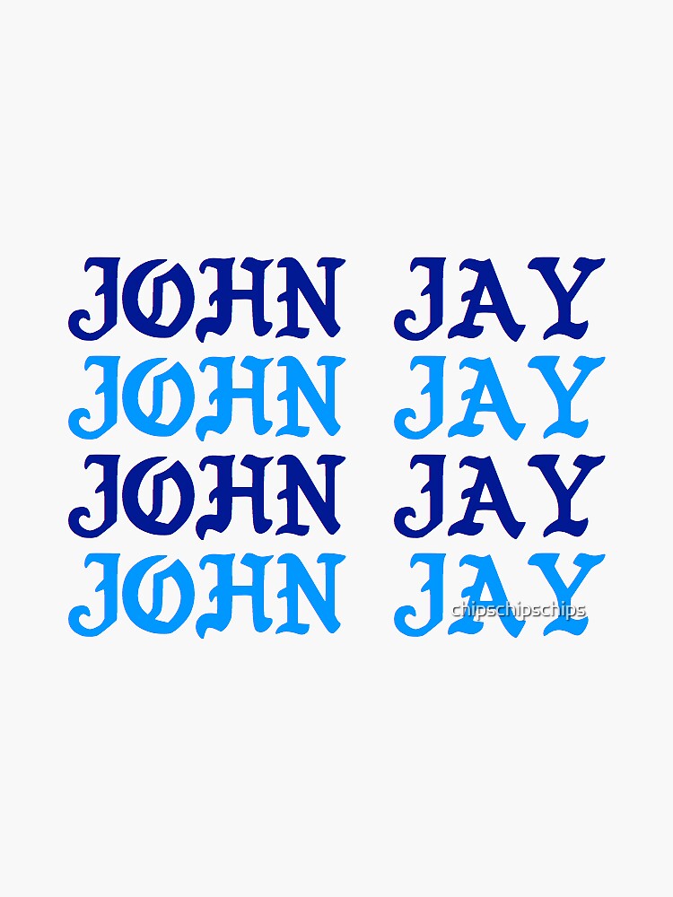 "John Jay College of Criminal Justice" Sticker by carolinepvoigt ...