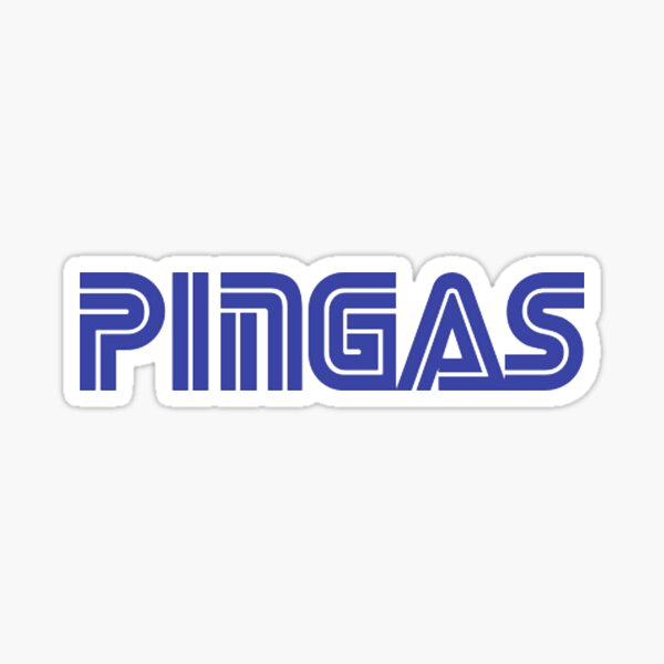 "Pingas" Sticker for Sale by GreenieBeany | Redbubble