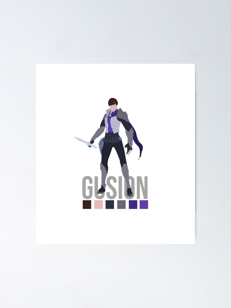 "Gusion Mobile Legends Vector Art " Poster for Sale by Cayceee | Redbubble
