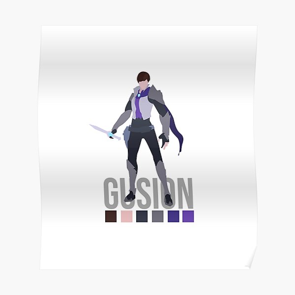 "Gusion Mobile Legends Vector Art " Poster for Sale by Cayceee | Redbubble