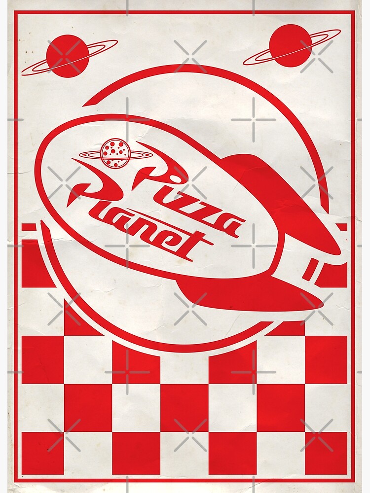 "Pizza Planet" Poster for Sale by msdvntr | Redbubble