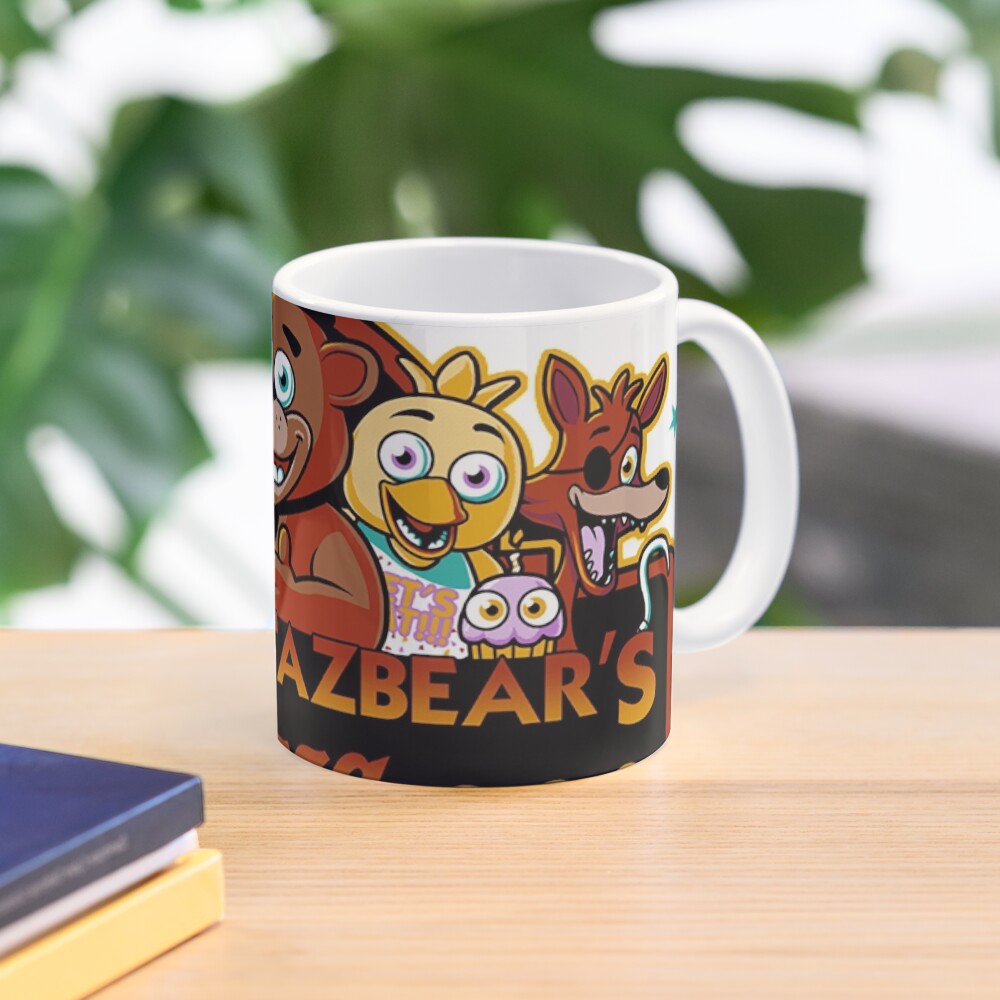 "Five Nights at Freddy's Freddy Fazbear's Pizza FNAF logo" Coffee Mug ...