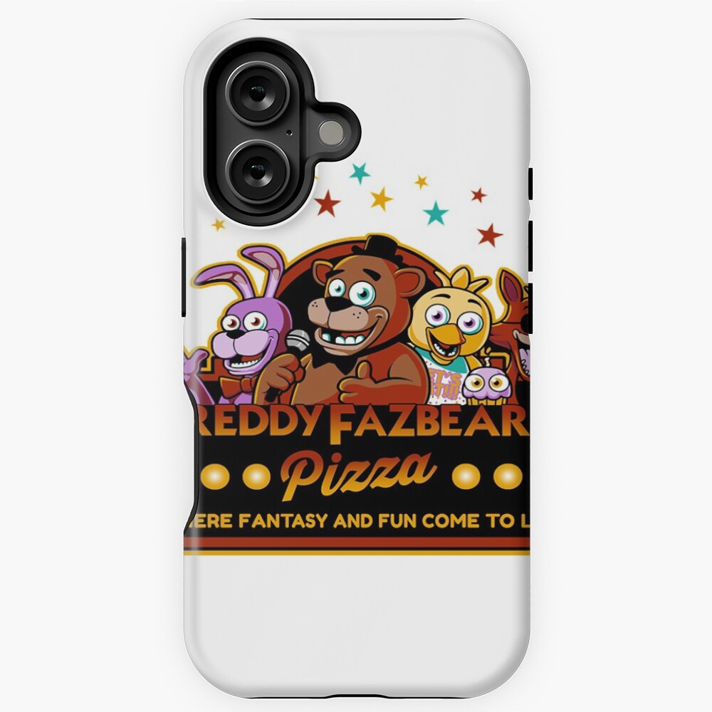 "Five Nights at Freddy's Freddy Fazbear's Pizza FNAF logo" Essential T ...