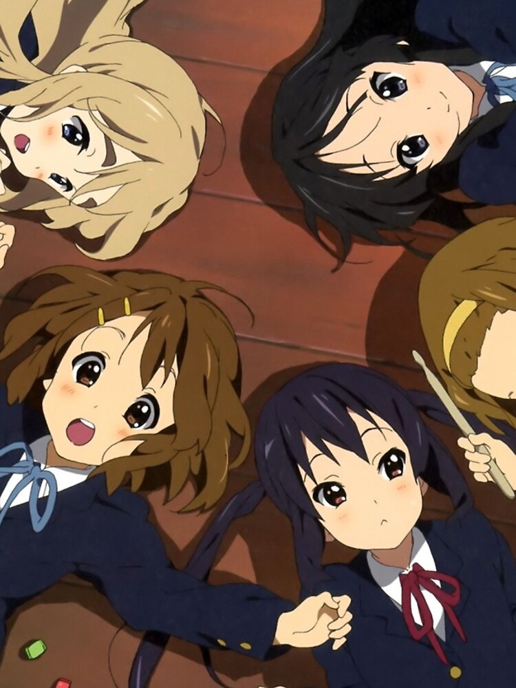 "K-on - Yui / Azusa / Ritsu / Mugi / Mio" iPhone Case for Sale by ...