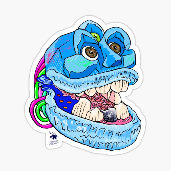 "Imaginé singer " Sticker for Sale by Nora-and-Gio | Redbubble