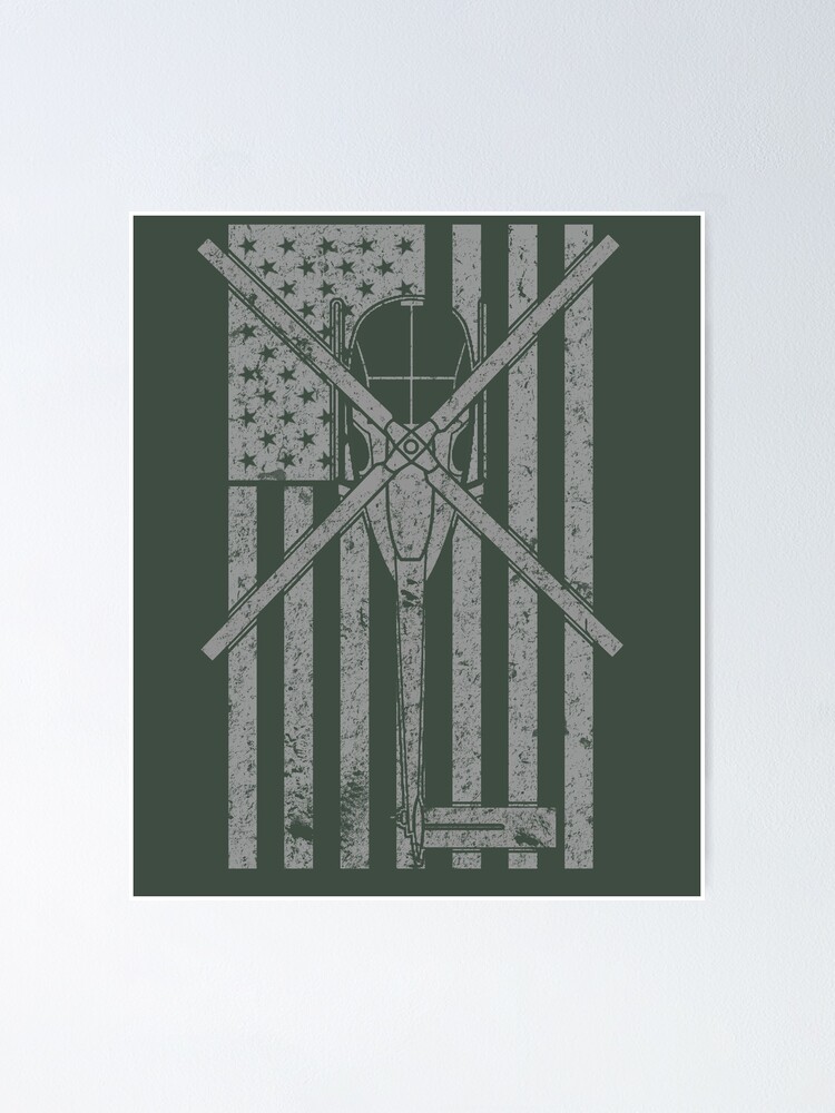 "OH-6 Cayuse "Loach" Military Helicopter Vintage Flag " Poster for Sale ...