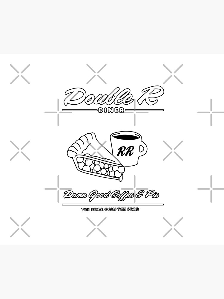 "Double R Diner - Twin Peaks" Poster by ValentinaHramov | Redbubble