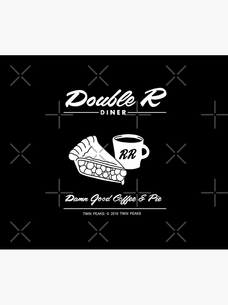 "Double R Diner - Twin Peaks" Poster by ValentinaHramov | Redbubble