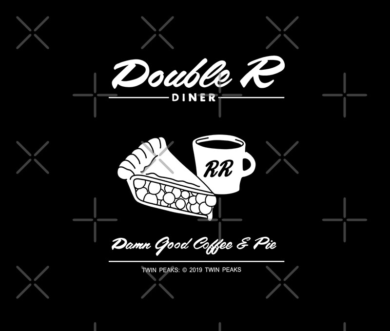 "Double R Diner - Twin Peaks" by ValentinaHramov | Redbubble