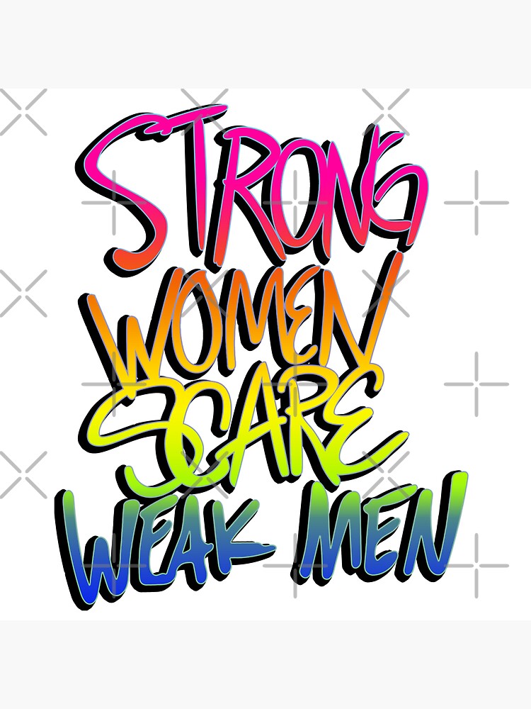 "Strong Women" Sticker for Sale by Superbly | Redbubble