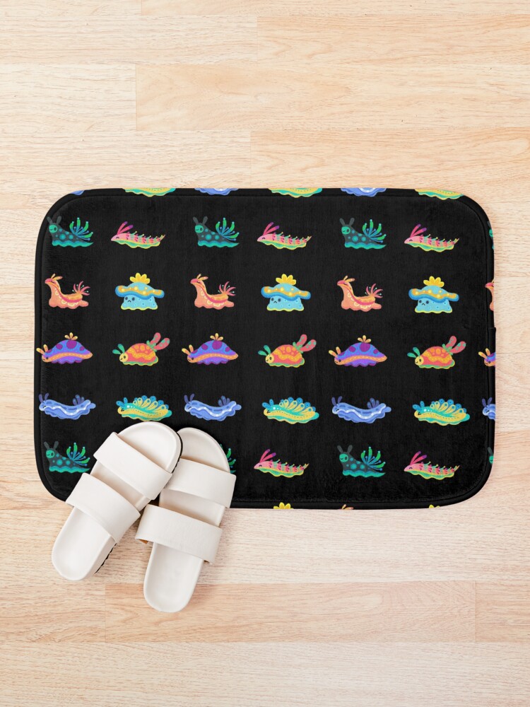 "Sea slug" Bath Mat for Sale by pikaole | Redbubble