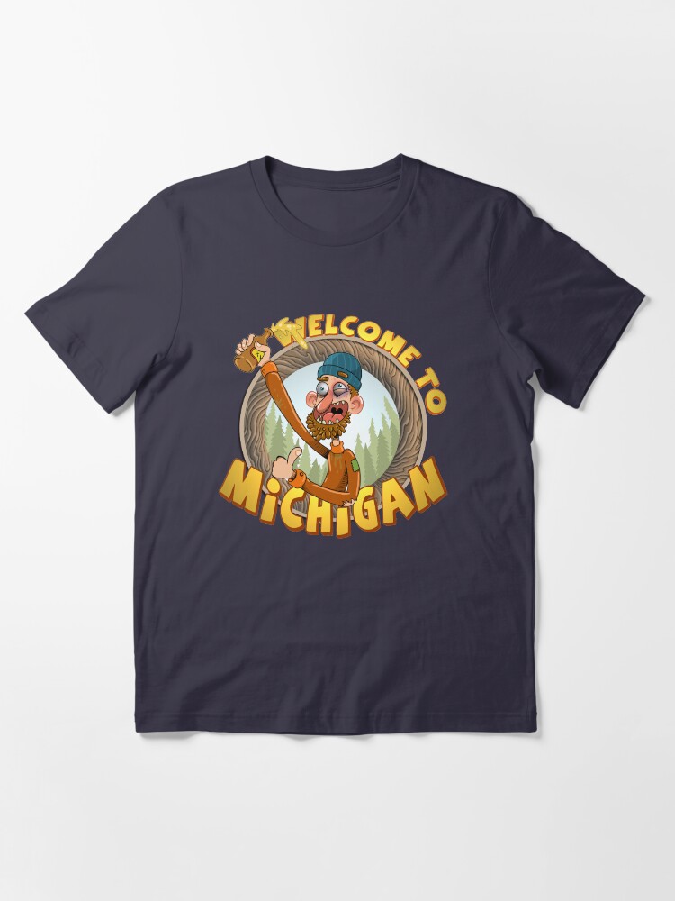 "Pure Michigan" T-shirt for Sale by DanielHurd | Redbubble | michigan t ...