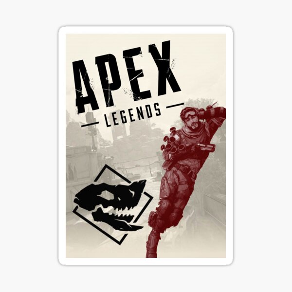 "Apex Legends Mirage Season 1 Character Poster" Sticker for Sale by ...