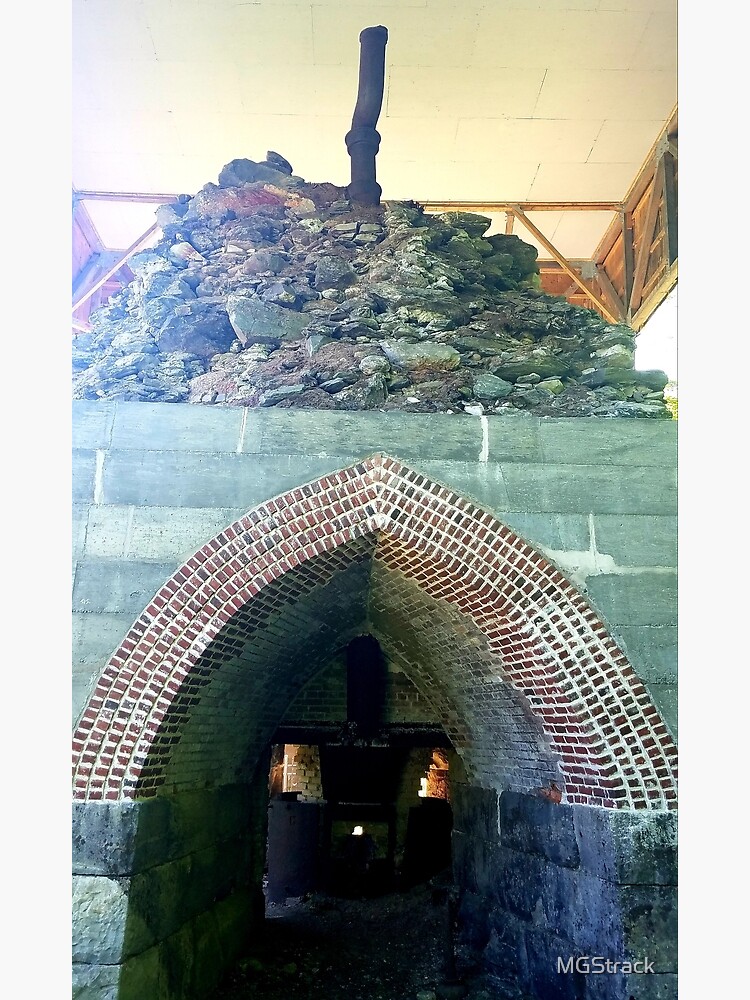 "Copake Iron Works Blast Furnace Preservation " Art Print for Sale by ...