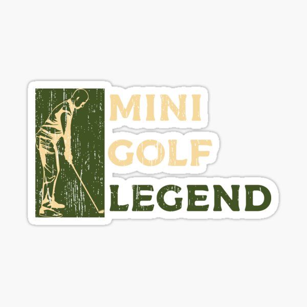 Mini Golf Stickers | Redbubble