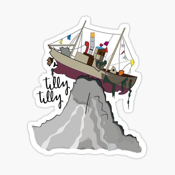 "tilly tilly" Sticker for Sale by actualrapunzel | Redbubble