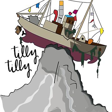 "tilly tilly" Sticker for Sale by actualrapunzel | Redbubble