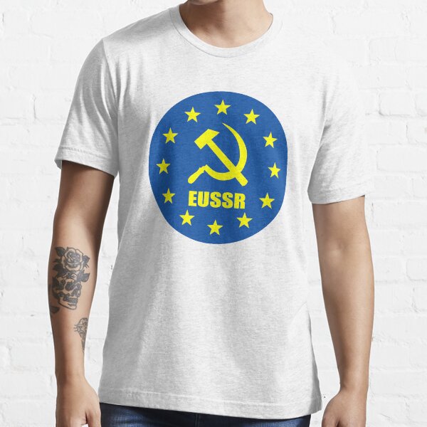 "EUSSR soviet hammer and sickle" T-shirt by BigTime | Redbubble