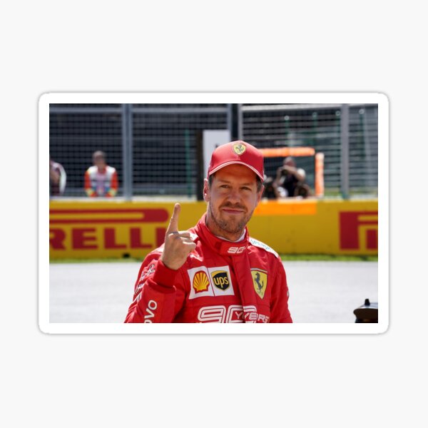Sebastian Vettel Stickers | Redbubble