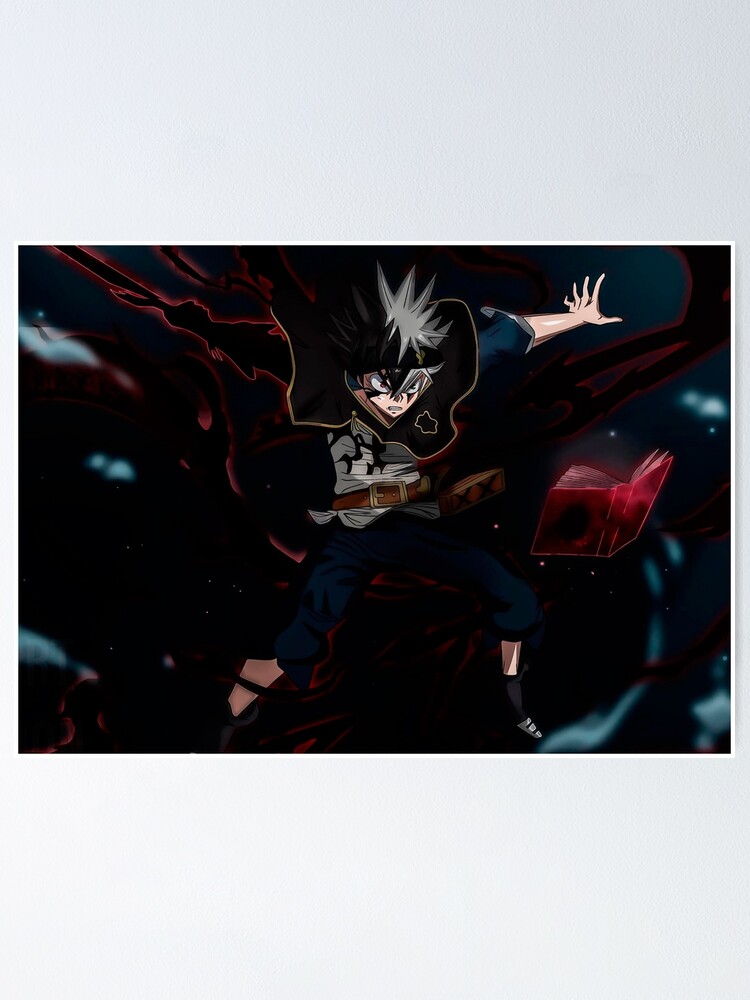 "Black Clover Asta Demon" Poster for Sale by terpres | Redbubble