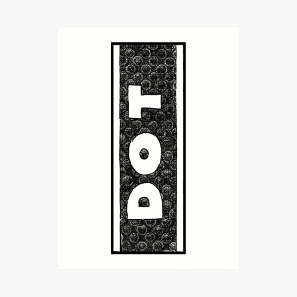 Dot Matrix Art Prints | Redbubble