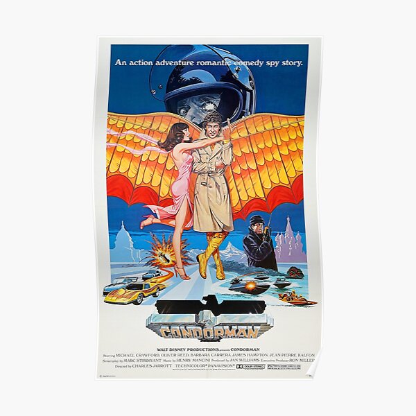 "CONDORMAN Retro vintage 1981 Movie illustration cool nostalgia classic ...
