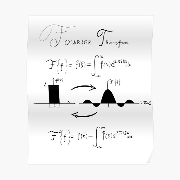 Fourier Posters | Redbubble