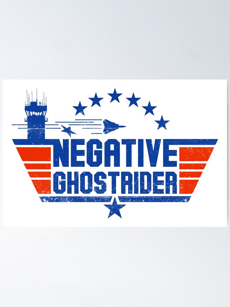 "Negative Ghost Rider" Poster for Sale by Purakushi | Redbubble