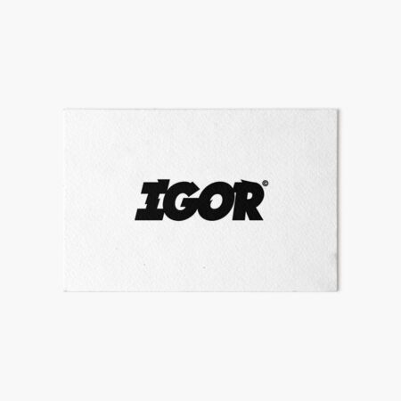 "IGOR LOGO" Art Board Print for Sale by cxmarriott | Redbubble