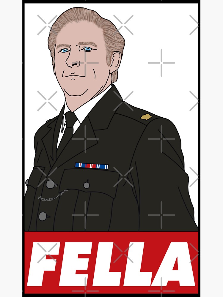 "FELLA" Sticker for Sale by tripinmidair | Redbubble