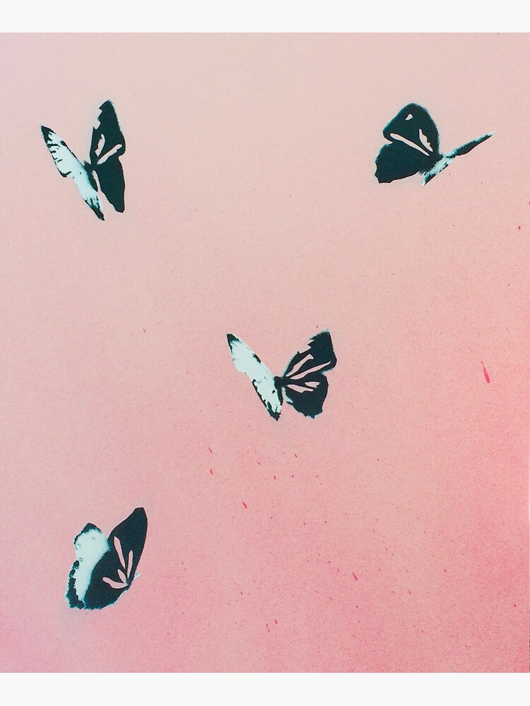 "Flutter" Sticker by kristennorman | Redbubble