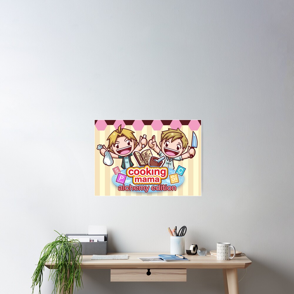 "Cooking Mama - Alchemy Edition" Poster for Sale by Humming-fly | Redbubble