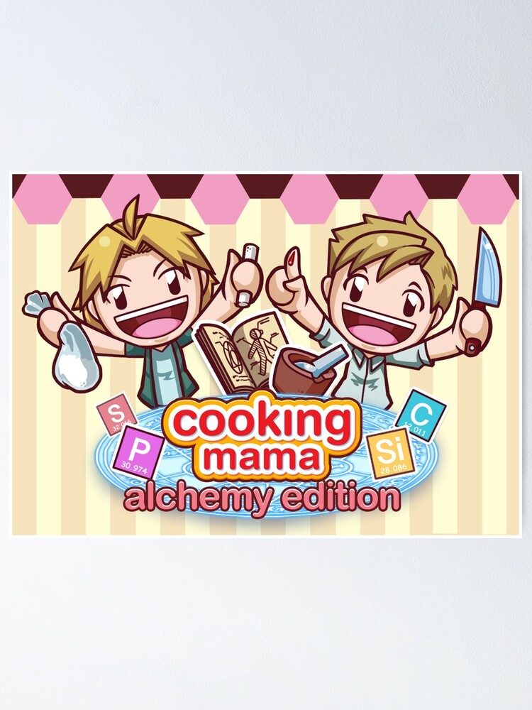 "Cooking Mama - Alchemy Edition" Poster for Sale by Humming-fly | Redbubble
