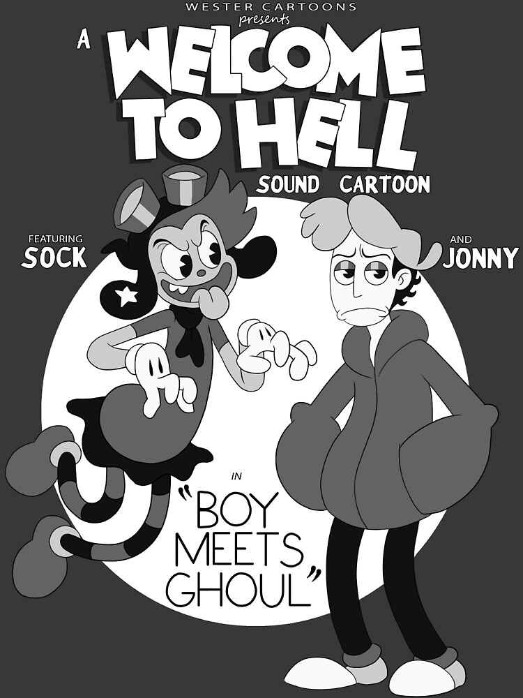 "W2H - Rubber Hose Cartoon" Art Print for Sale by real-faker | Redbubble