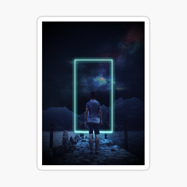 "light box" Sticker for Sale by frangipanms | Redbubble
