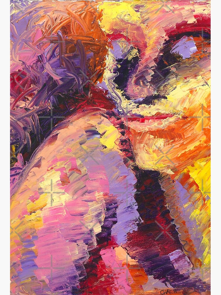 "Discreet, Abstract Figure Art by Courtney Hatcher" Poster by ...