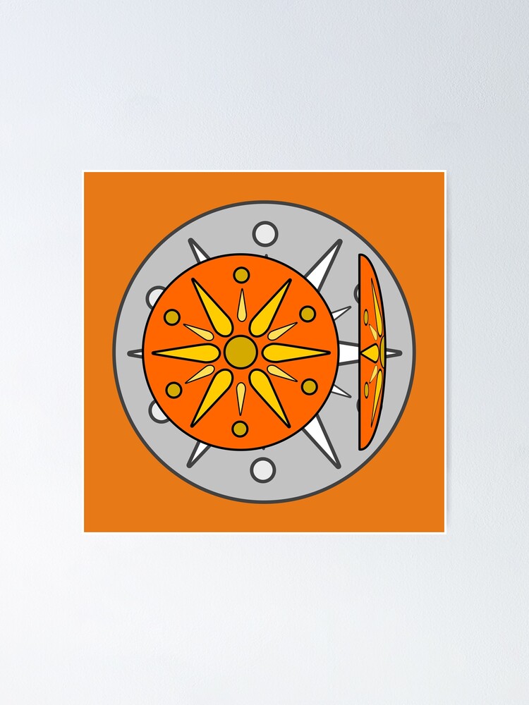 "Telamon Shield of Alexander's Phalanx pikemen" Poster for Sale by ...