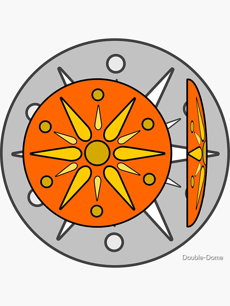 "Telamon Shield of Alexander's Phalanx pikemen" Sticker for Sale by ...