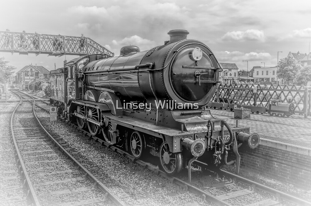 "LNER B12 – 8572 Steam Train" by Linsey Williams | Redbubble