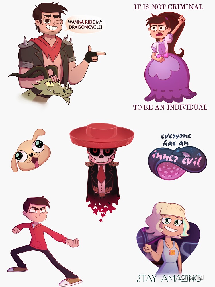 "Marco" Sticker for Sale by Cheeriel | Redbubble